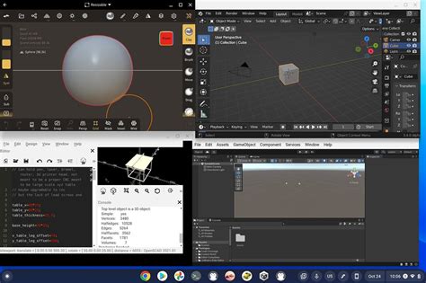 why chromebooks almost make excellent inexpensive mobile 3d workstations nomad blender