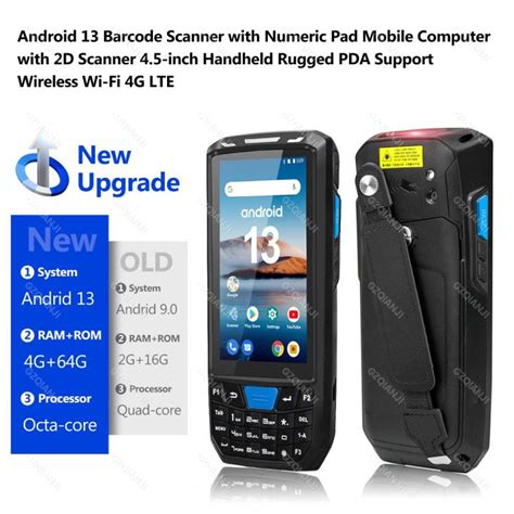 Honeywell 1d 2d Scanner Android Pda Rugged Handheld Terminal Pda Data Collector Qr Barcode