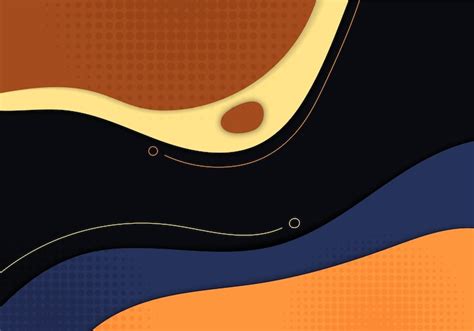 Premium Vector Abstract Concept Colors Design Decorative Artwork Overlapping Style With