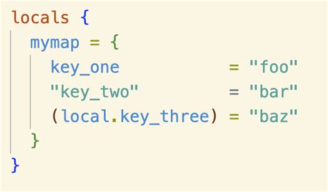 Map Keys Are Inconsistently Highlighted Issue Hashicorp Vscode Terraform GitHub