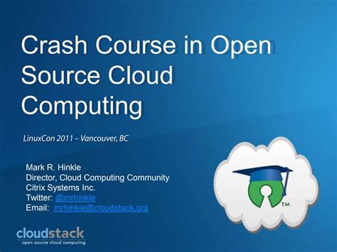 Open Source And Cloud Computing Pdf