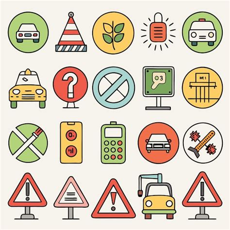 Premium Vector Comprehensive Guide To Traffic Signs And Road Symbols