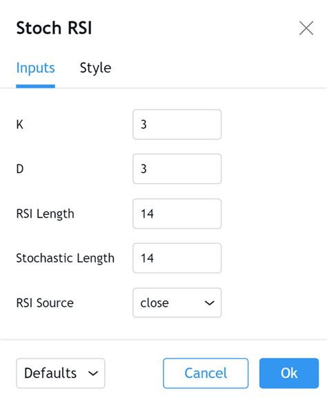 Stochastic Stoch — Tradingview