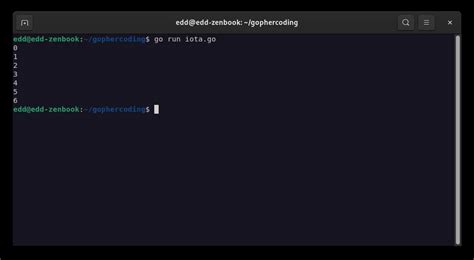 Using Iota For A List Of Constants Like Enums · Gopher Coding