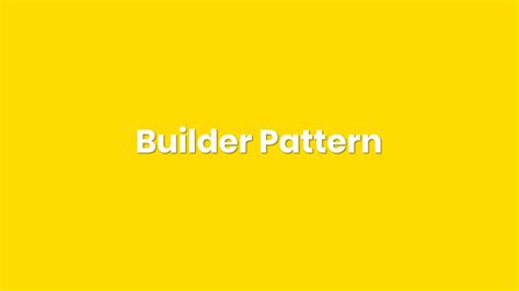 Anubhav Gupta On Linkedin Builder Design Pattern