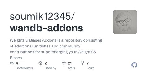 GitHub Soumik Wandb Addons Weights Biases Addons Is A Repository Consisting Of