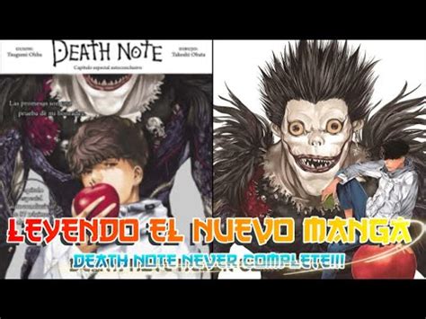 En Vivo Leyendo Manga De Death Note Never Complete Con Dash Aniston