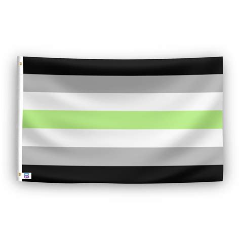 Agender Pride Flag Outdoor Identity Flag Bannerfi