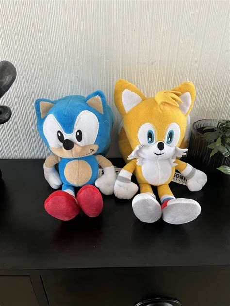 Sonic The Hedgehog Plush Bundle Sonic And Tails £1506 Picclick Uk