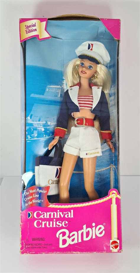 1997 Vintage Carnival Cruise Barbie Mint Rare Collectible Mattel Barbie Dolls Special Edition