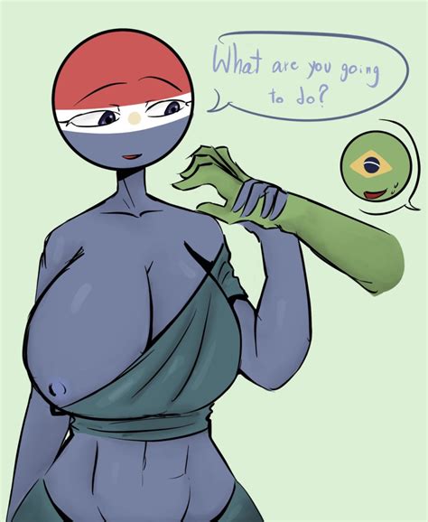 Rule 34 Blue Body Blue Eyes Brazil Countryhumans Breasts Countryhumans Countryhumans Girl