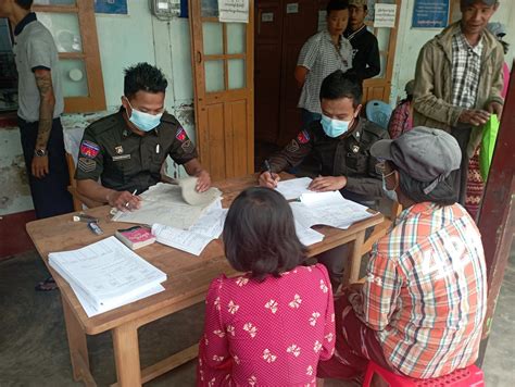 နတ်တလင်းမြို့နယ်တွင် ပန်းခင်းစီမံချက်ဖြင့် အိမ်ထောင်စု လူဦးရေစာရင်းနှင့