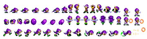 Sms Genesis Knuckles Chaotix Espio By Landjaws42 On Deviantart