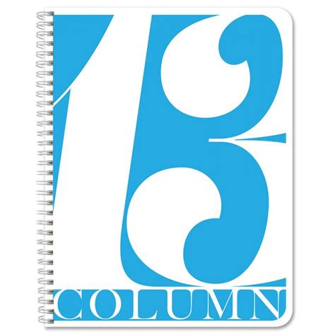 13 Column Log Book Columnar Logbook Notebook 13 Thirteen Columns