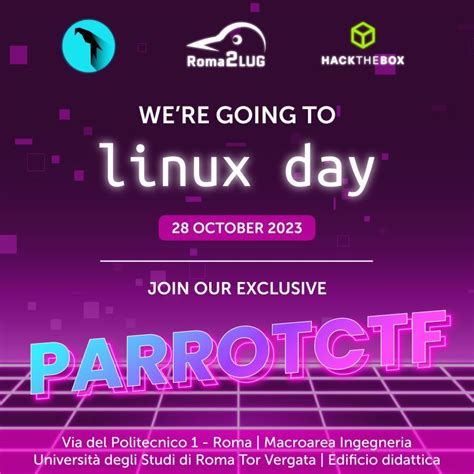 Parrotsec Parrotos Hackthebox Linux Linuxday Ctf Hacking