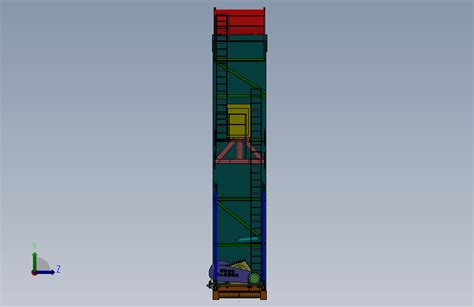 皮带式抽油机石油抽取设备 SOLIDWORKS 2008 模型图纸下载 懒石网