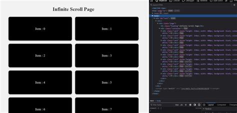Reactjs Webdevelopment Infinitescroll Frontenddev Codingprojects