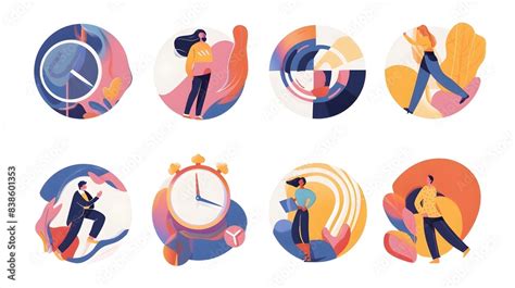 Project Lifecycle Abstract Concept Vector Illustration Set Project Initiation And Closure