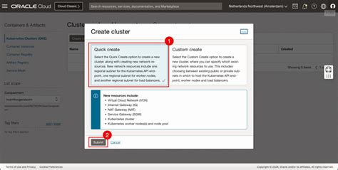 Setting Up Oracle Container Engine For Kubernetes Oke With Three