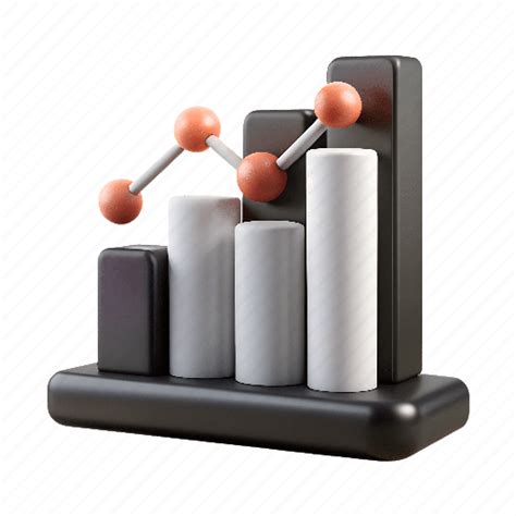 Analytics Bar Chart Data Analysis Statistics Visualization 3d Illustration Download On