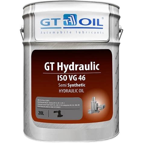 GT OIL Hydraulic ISO VG46 полусинтетика