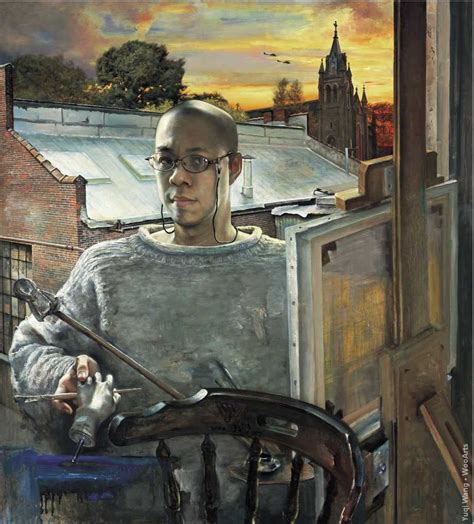 Portraits Paintings By Chinese American Artist Yuqi Wang