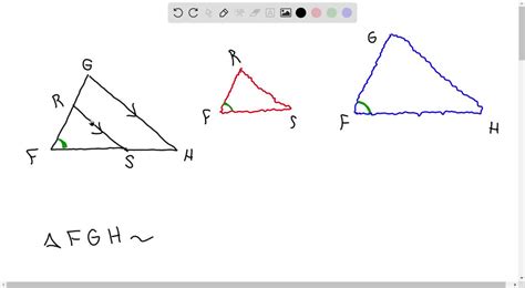 solved state if the triangles in each pair are similar if so state