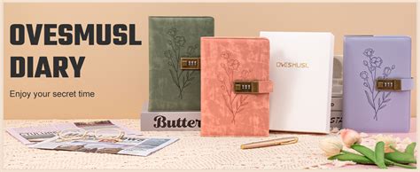 Lock Diary For Women Diary With Lock For Girls A5 Leather Locked Journal 260 Pages