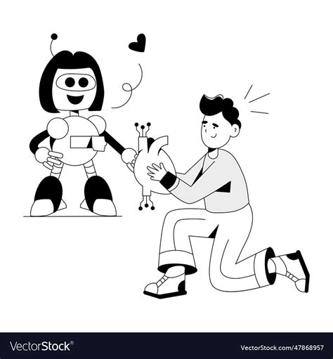 Bot Developer Royalty Free Vector Image Vectorstock