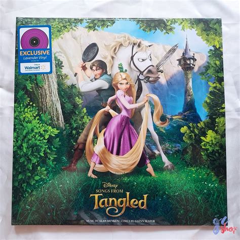 รับพรีออเดอร์สินค้าจากอเมริกา พร้อมส่ง แผ่นเสียง Tangled Songs