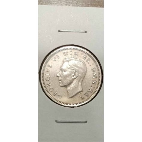 英國1951年（6便士）喬治六世1枚 蝦皮購物