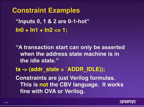 Ppt Constraint Based Verification Powerpoint Presentation Free