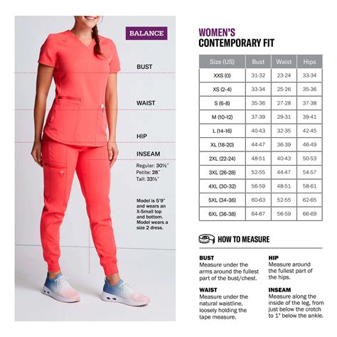 Dickies Womens Scrubs Size Guide Contemporary And Classic Fits