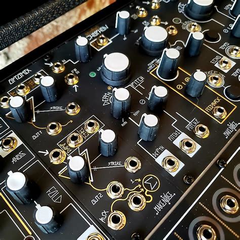 MATRIXSYNTH Make Noise Black Gold Shared System Plus