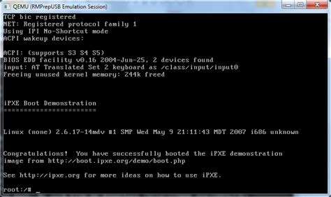 069 boot over the internet with ipxe rmprepusb