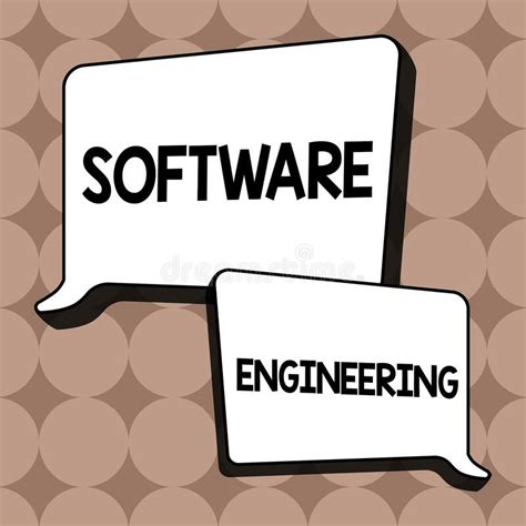 Hand Writing Sign Software Engineering Word For Program Development In Systematic Quantifiable