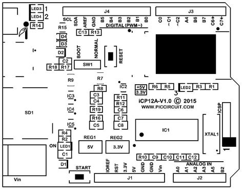 Icp12q Daqduino A Data Acquisition Board In Arduino Form Electronics Lab