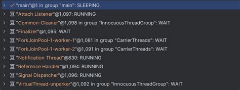 Java Virtual Thead Names On Intellij Debugger Stack Overflow