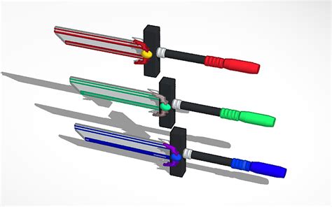 3d Design Dragon Swords Tinkercad