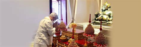 External Affairs Minister Dr S Jaishankar At The Devasthanam Of Bangkok Dedicated To Phra