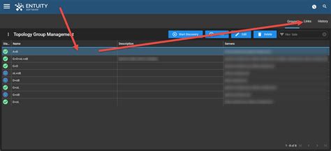 How Do I Discover And View Multi Server Topology Links Entuity