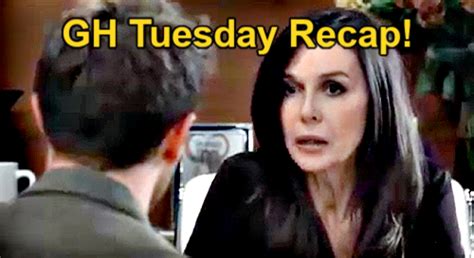 General Hospital Recap Tuesday March 19 Dex Spills Sonnys Crimes