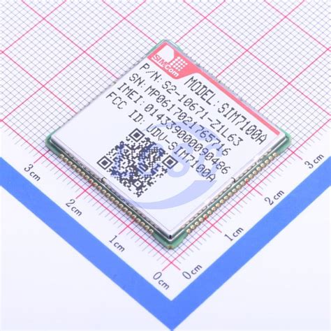 SIM7100A SIMCom Wireless Solutions IoT Communication Modules LCSC Electronics