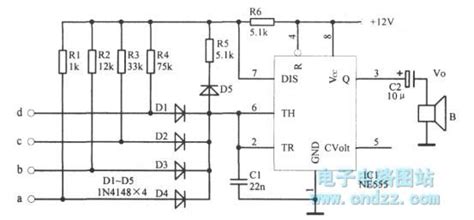 Multi Tone Alarm Alarm Control Control Circuit Circuit Diagram SeekIC Com