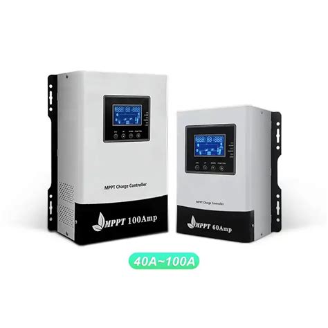Customized Controller Solar Hybrid Charge Controller Mppt 100a 80a 60a 40a Auto Setting 12v 24v