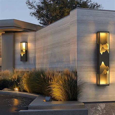 Mystical Island Led Outdoor Wall Lamp Nyralondon
