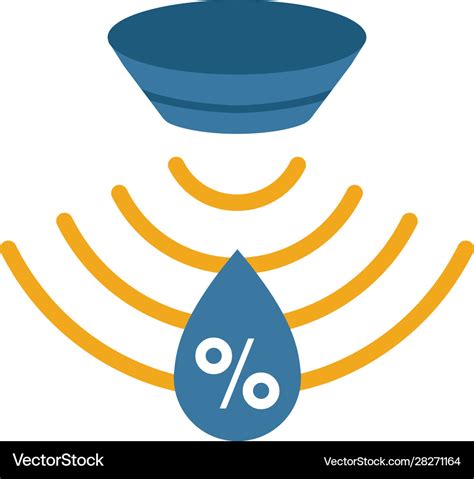 Humidity Sensor Icon Simple Element From Sensors Vector Image