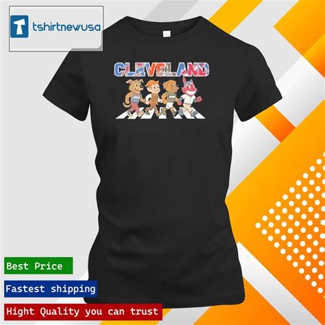 Original Cleveland Sports Team Mascot Walking 2025 T Shirts Hoodie And Long Sleeve Tee