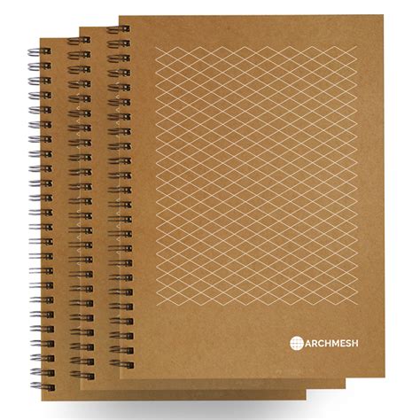 Archmesh B5 Isometric Grid Notebook Dot Isometric Square Grid Notebooks