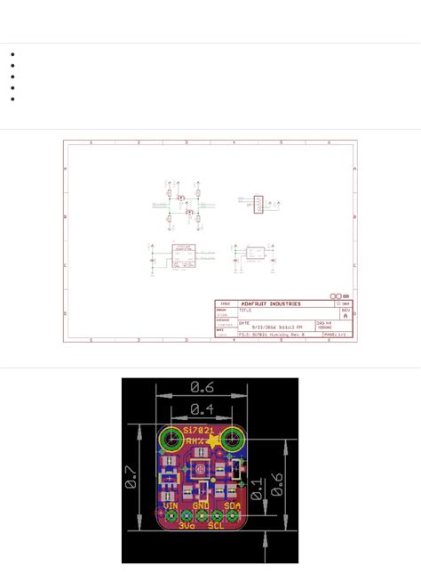 Si7021 Temperature Humidity Sensor Guide Datasheet By Adafruit